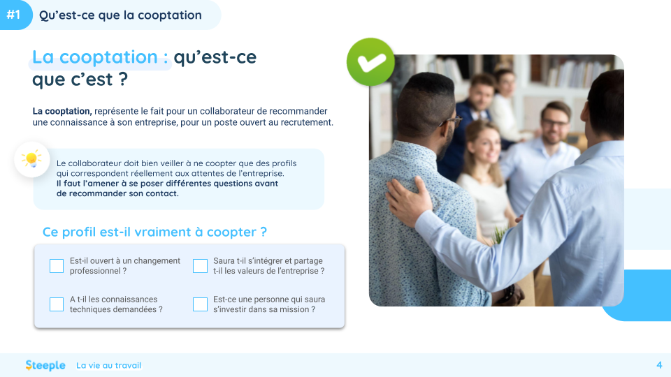Guide Steeple du recrutement par cooptation en entreprise